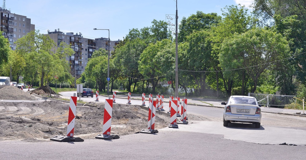 Folytatódik az Avas főútjának teljes körű felújítása